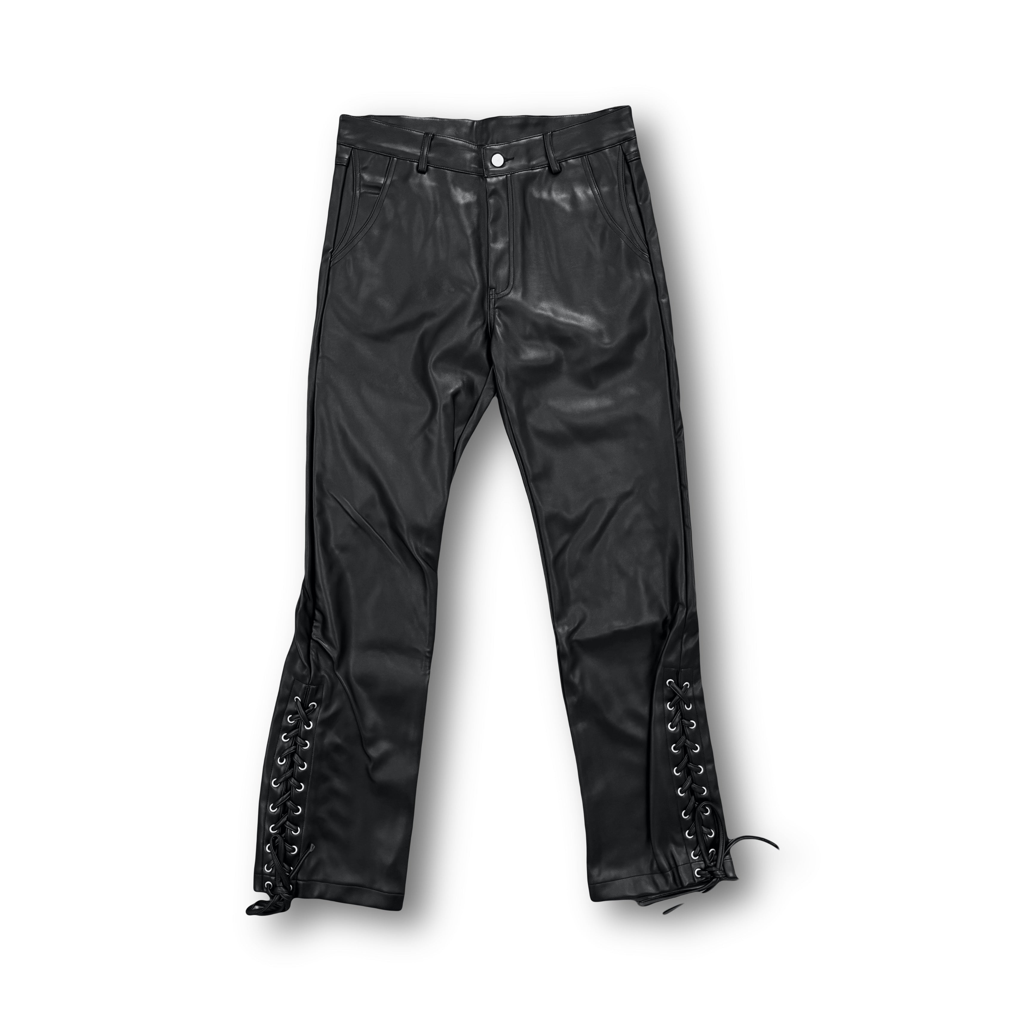 Eyelet Leather Pants – Rokkout Apparel